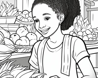 Trinidad & Tobago Coloring Page Instant Download - Etsy