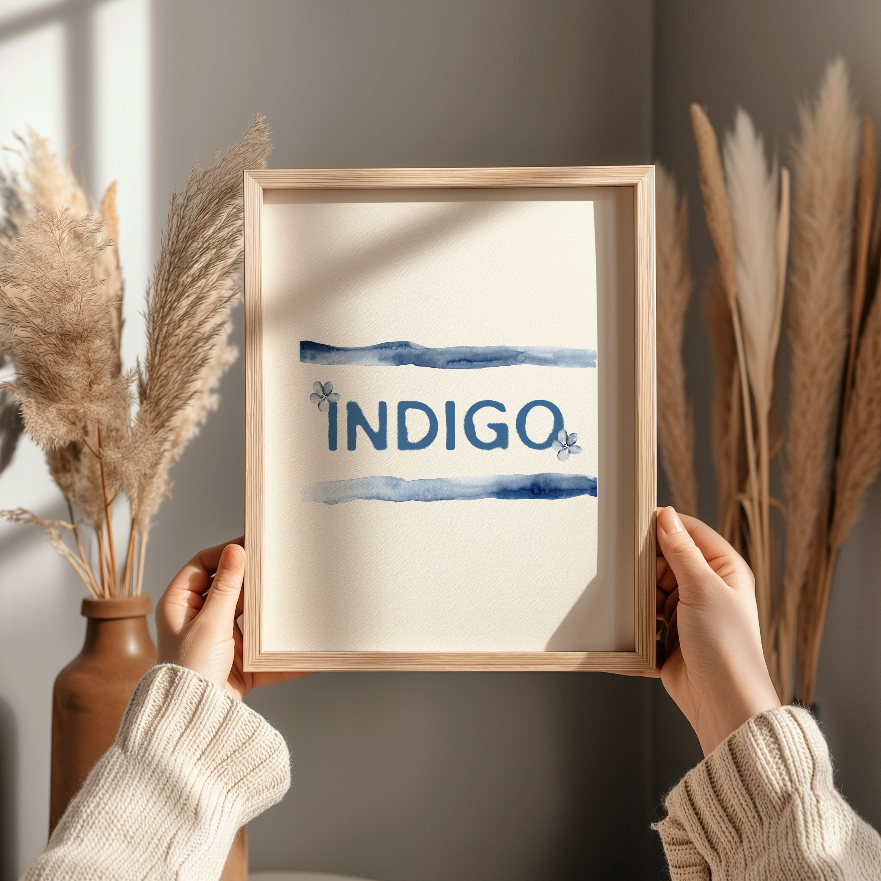 RM Indigo Merch BTS Wall Art Minimalist Album Cover Wall Art Bts Gift ...