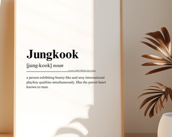 BTS ARMY Definition Poster Aesthetic BTS Decor for Kpop Fan Gift Idea ...