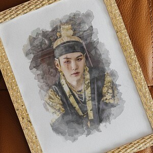 Agust D Merch BTS Poster Kpop Gift Idea BTS Fan Art Suga Wall Art BTS ...