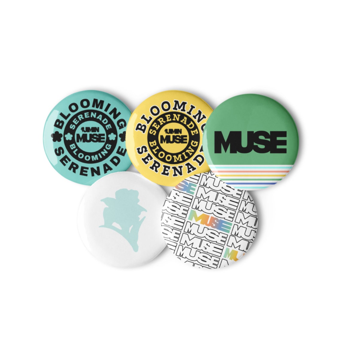 Jimin Muse Merch BTS Pin Button Collection BTS Gift Idea for Kpop Merch ...