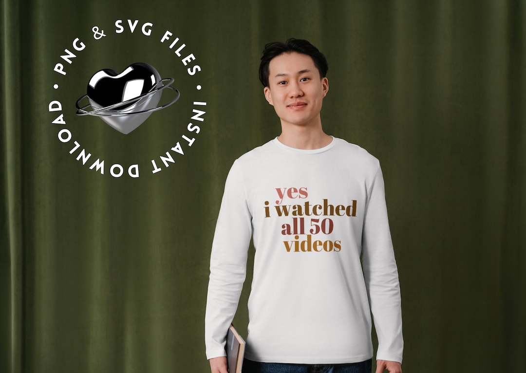Yes I Watched All 50 Videos PNG + SVG | Reesateesa | Tiktok | Legion ...