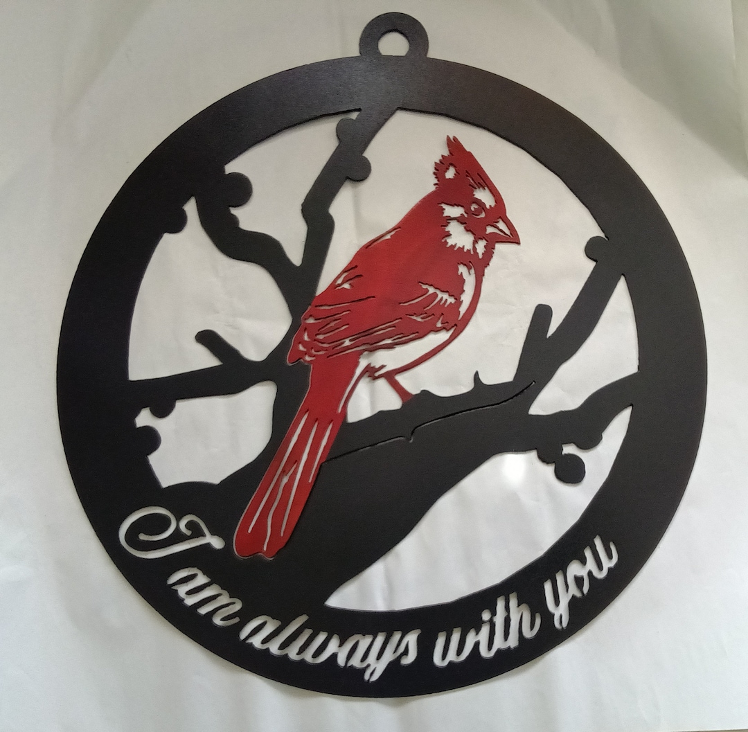 Cardinal Metal Art - Etsy