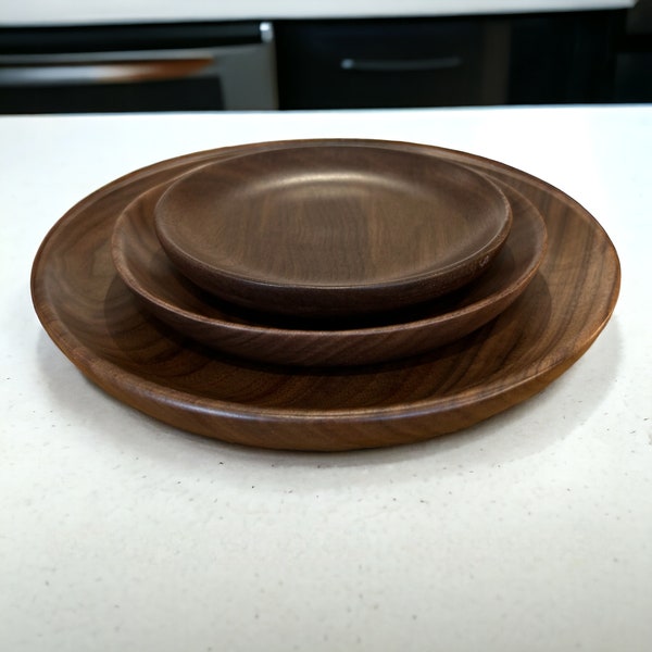Wood Dinnerware - Etsy