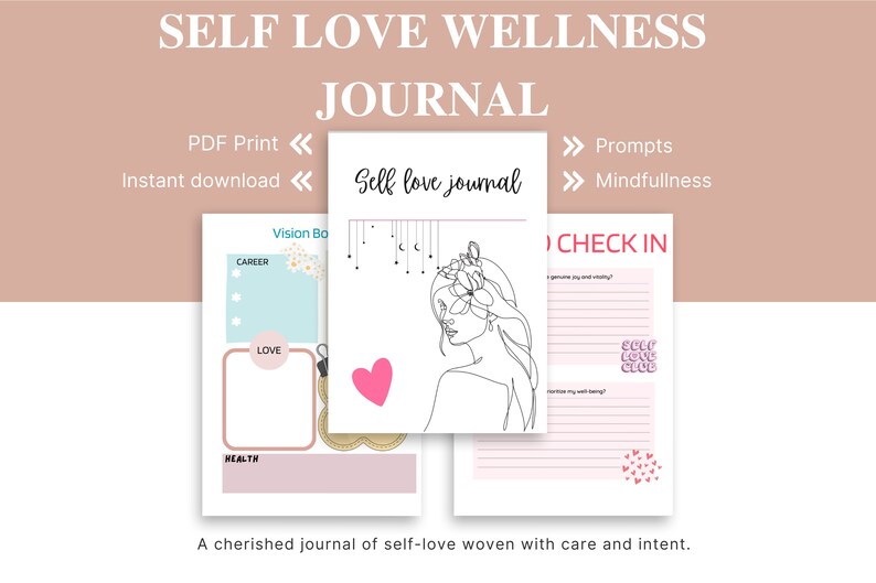 Empower Your Journey: Self-love & Wellness Digital Journal - Printable ...