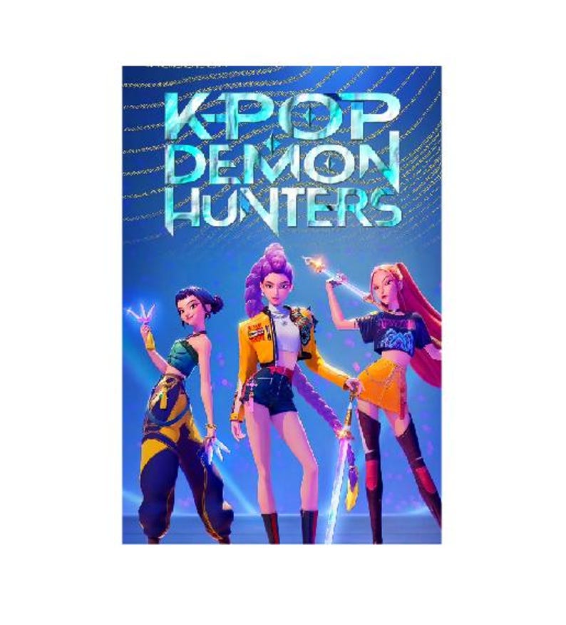 K-pop Demon Hunters Posters | Digital Download | Colorful Art Prints ...