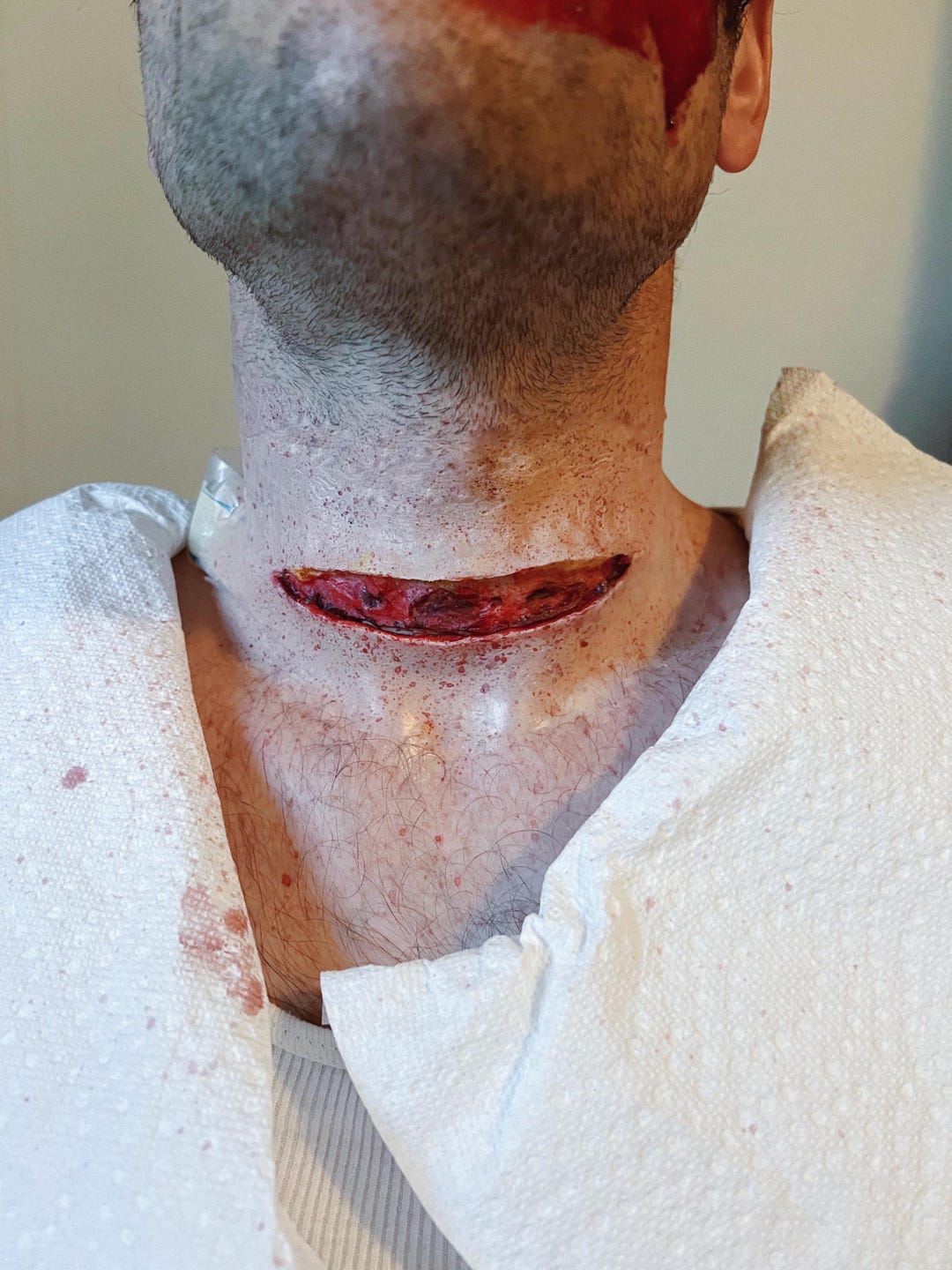 Slit Throat Gash Prosthetic - Etsy