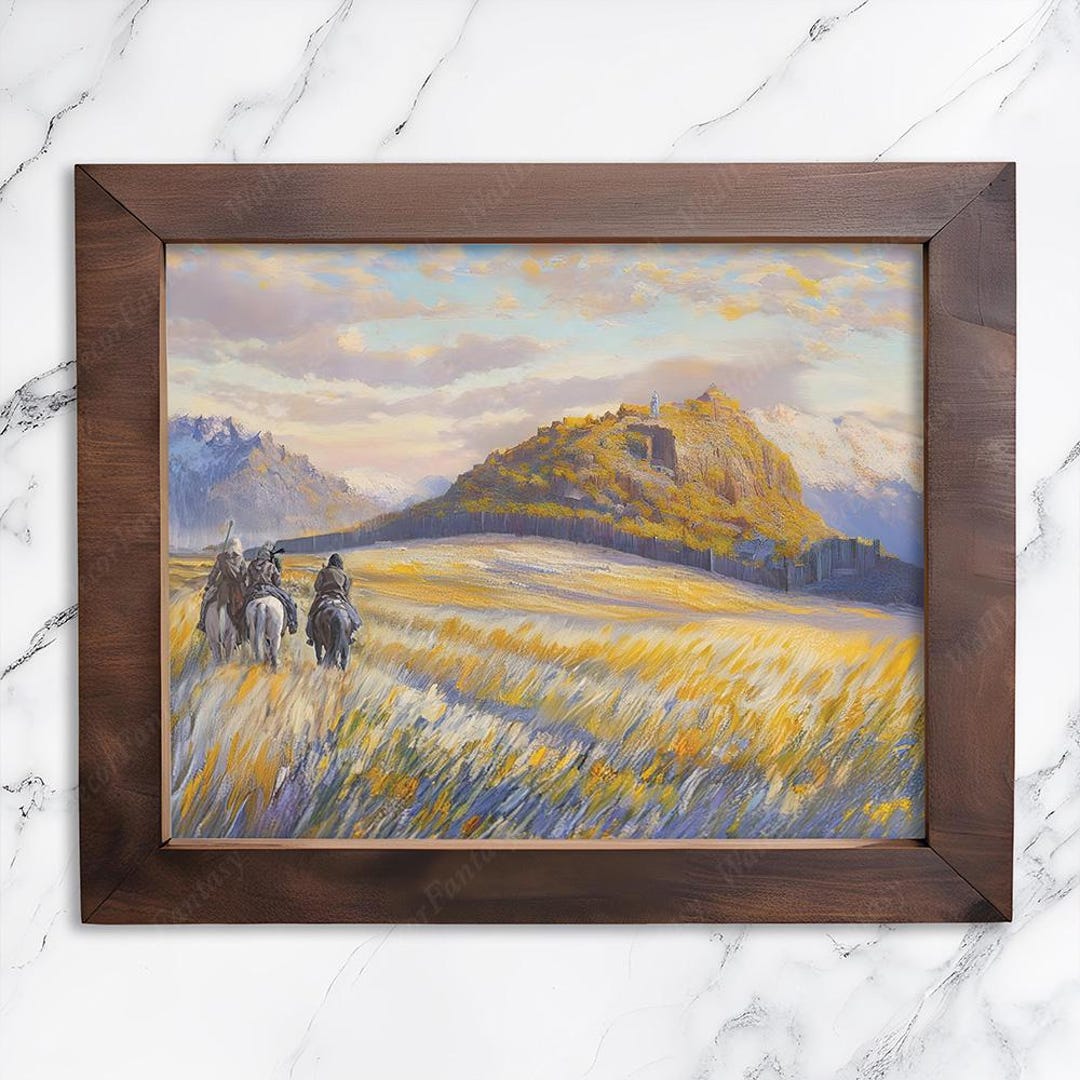 Edoras, A New Dawn | Printable Art | Digital Download | Lord of the ...