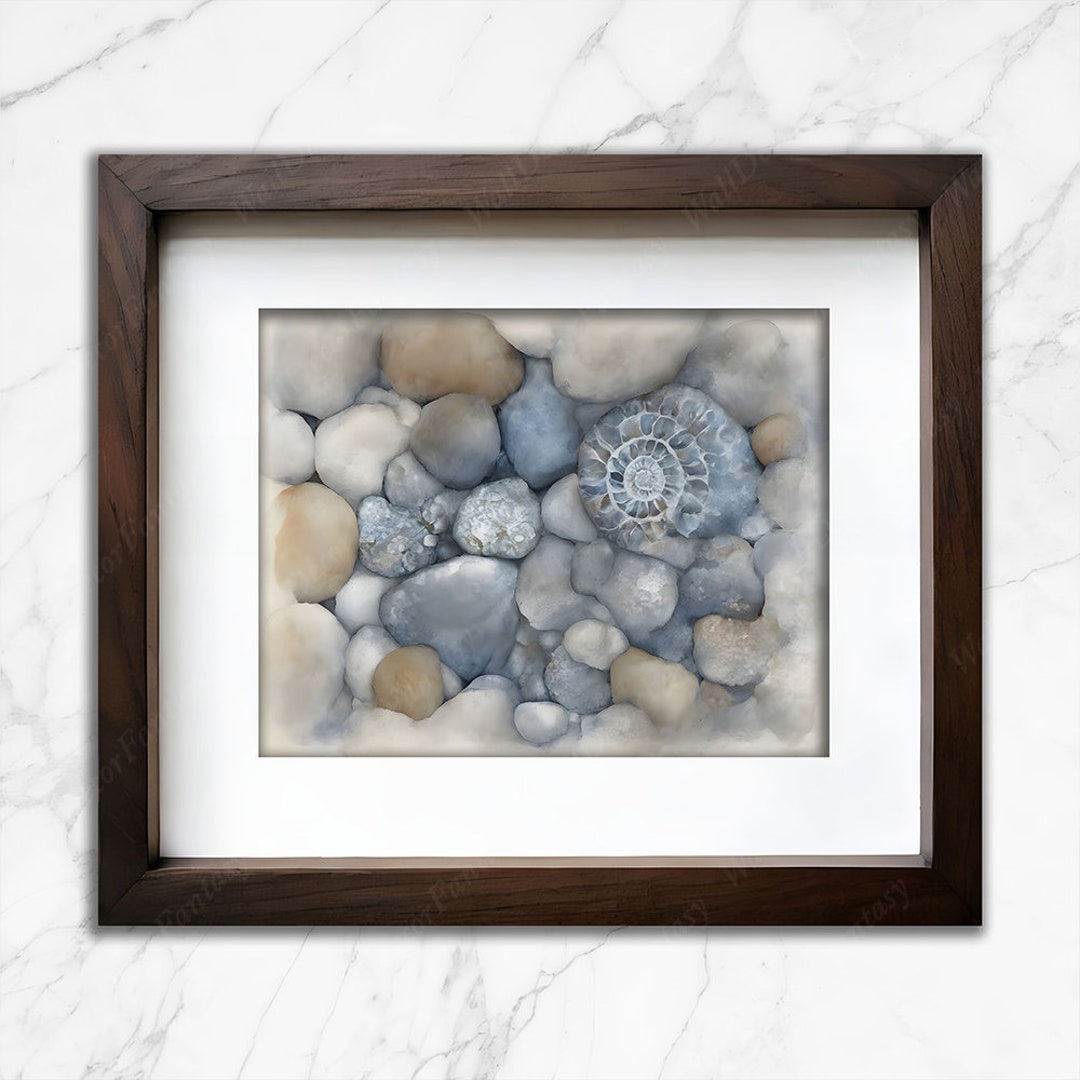 Fossil Hunting in Devon | Printable Art | Digital Download | Devon ...