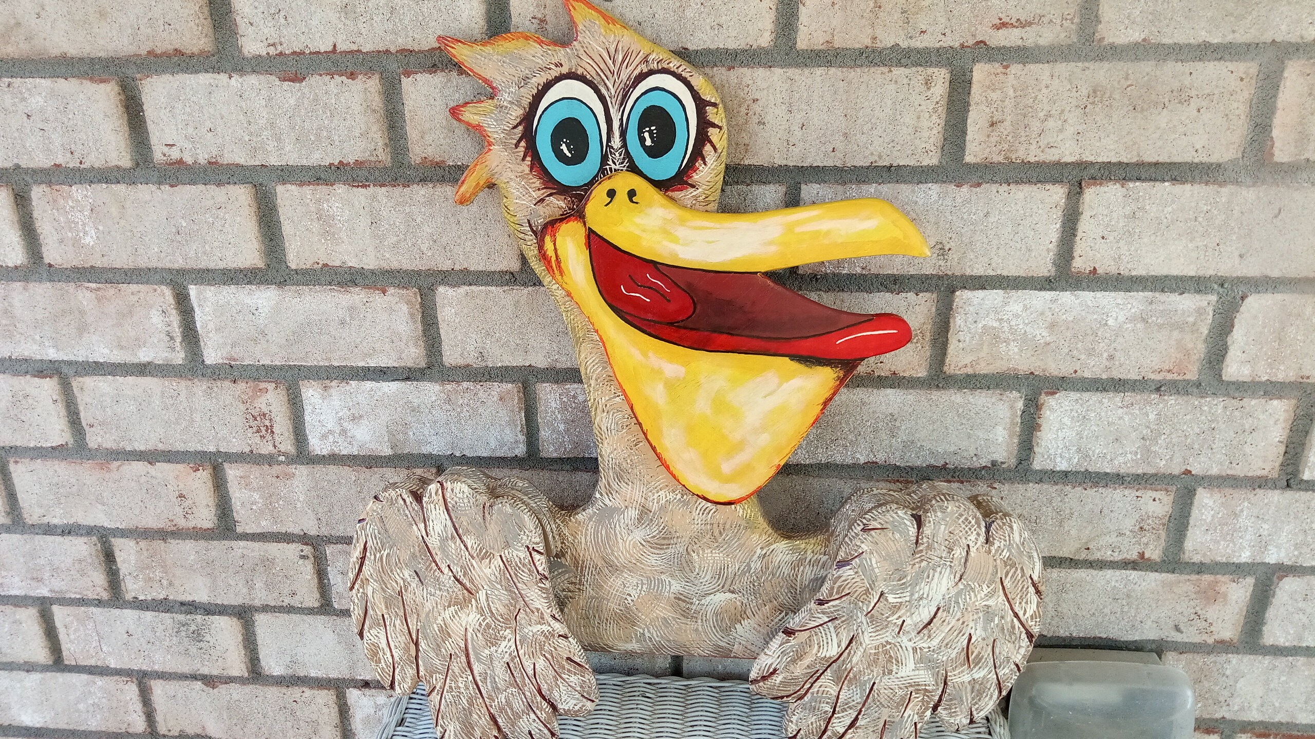 Pelican Fence Peeker Sitter - Etsy