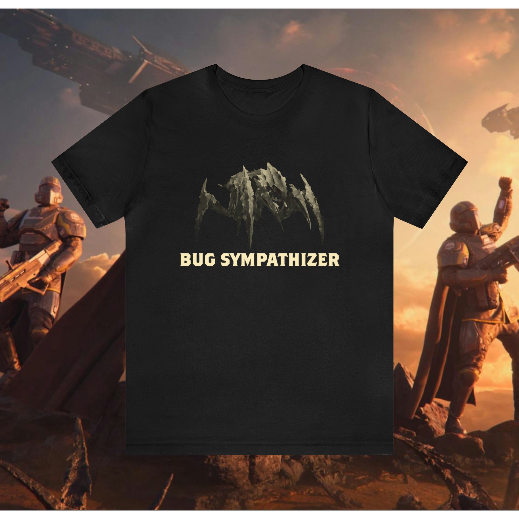 Bug Sympathizer, Helldivers Tshirt, Terminid Shirt, Helldivers Inspired ...
