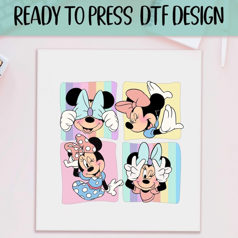 Minnie Mouse Print - Etsy