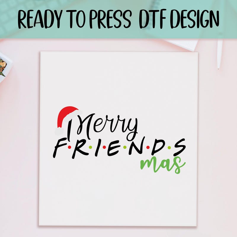 Merry Friendsmas - Etsy