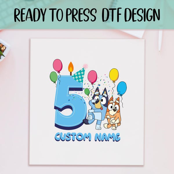 Bluey Stickers - Etsy