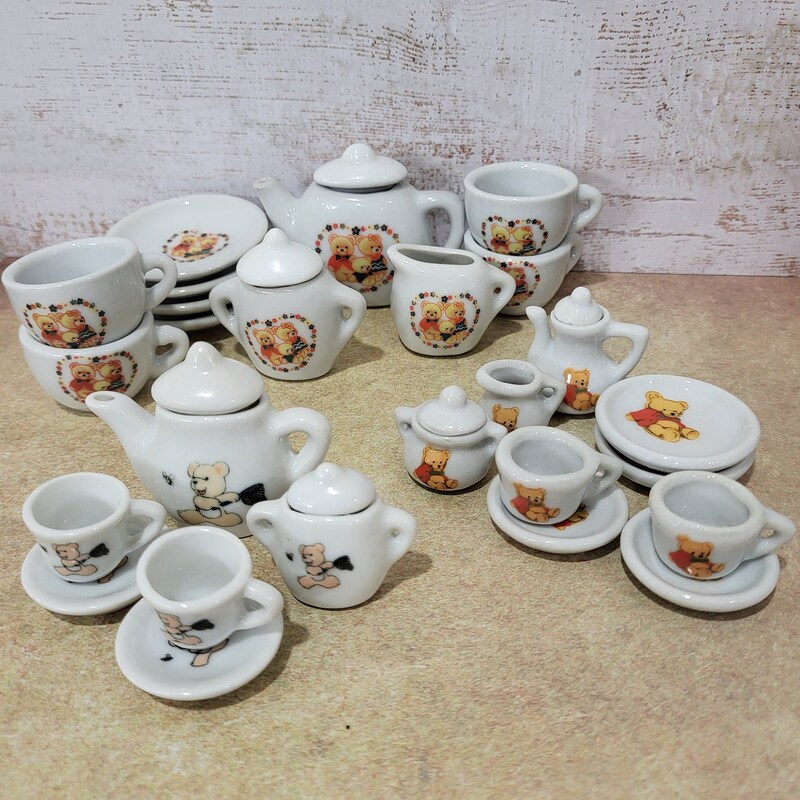 Miniature Tea Set - Etsy