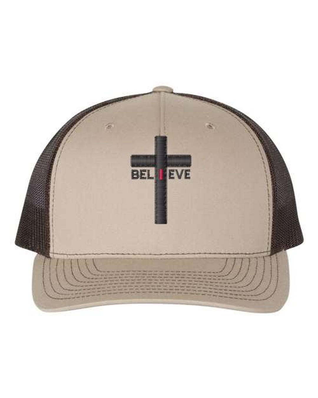 Embroidered Believe Richardson Trucker Hats, Christian Gifts Hat ...