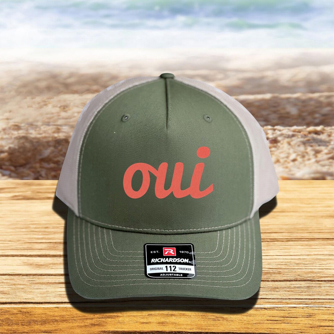 Embroidered Oui Richardson Hat, Vintage Oui Cap, Oui Dad Hat, Oui ...
