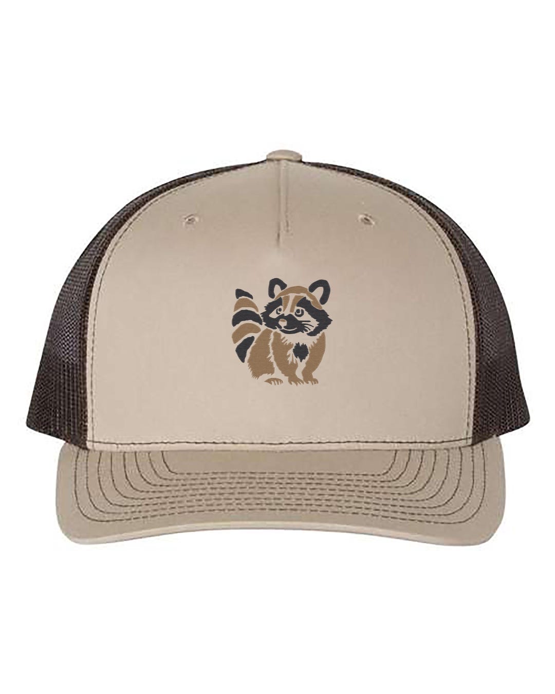 Embroidered Raccoon Hat, Silly Raccoon Hat, Raccoon Trucker Hat, Cute ...