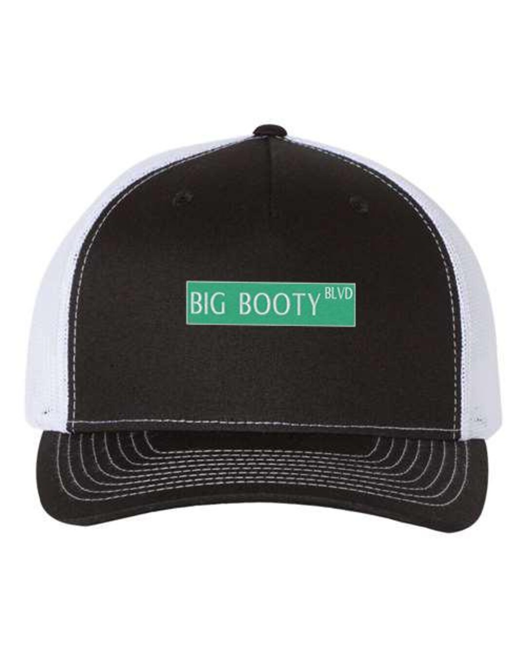 Embroidered Big Booty Trucker Hat, Couples Funny Cap, BIG BOOTY BLVD ...