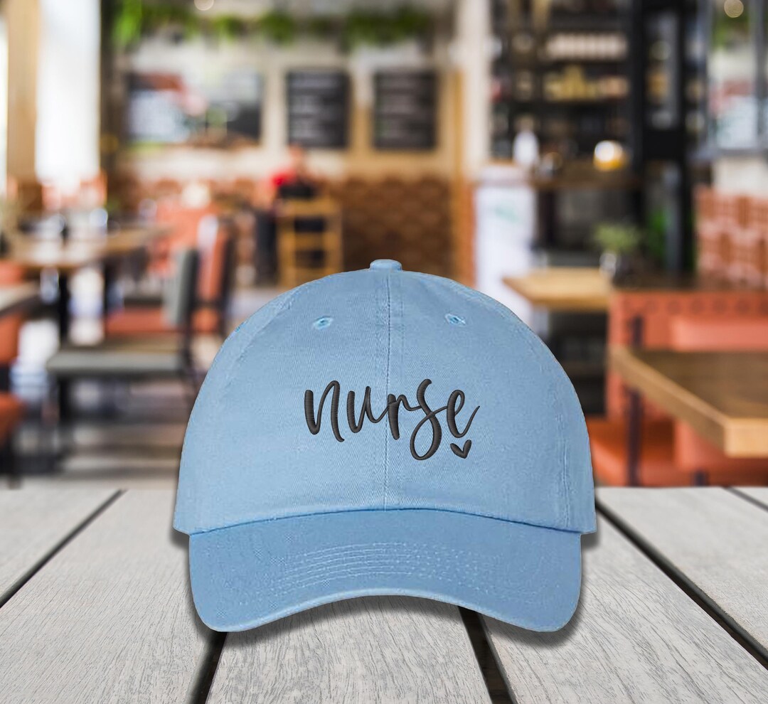Embroidered Nurse Baseball Hat, Medical Worker Hat, Nurse Appreciation ...
