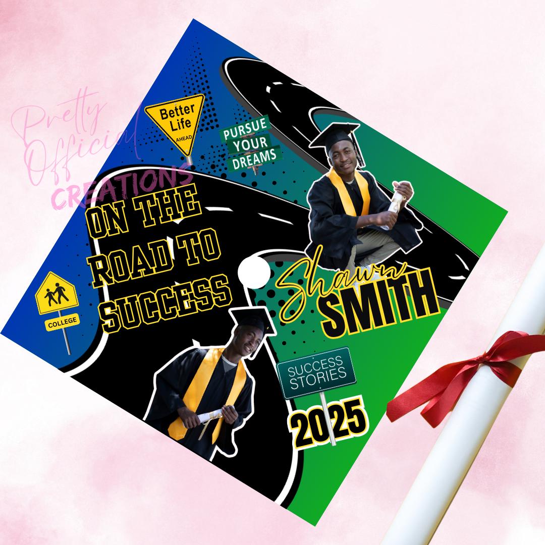 Graduation Cap Topper| Class of 2025 | Personalized Grad Keepsake ...