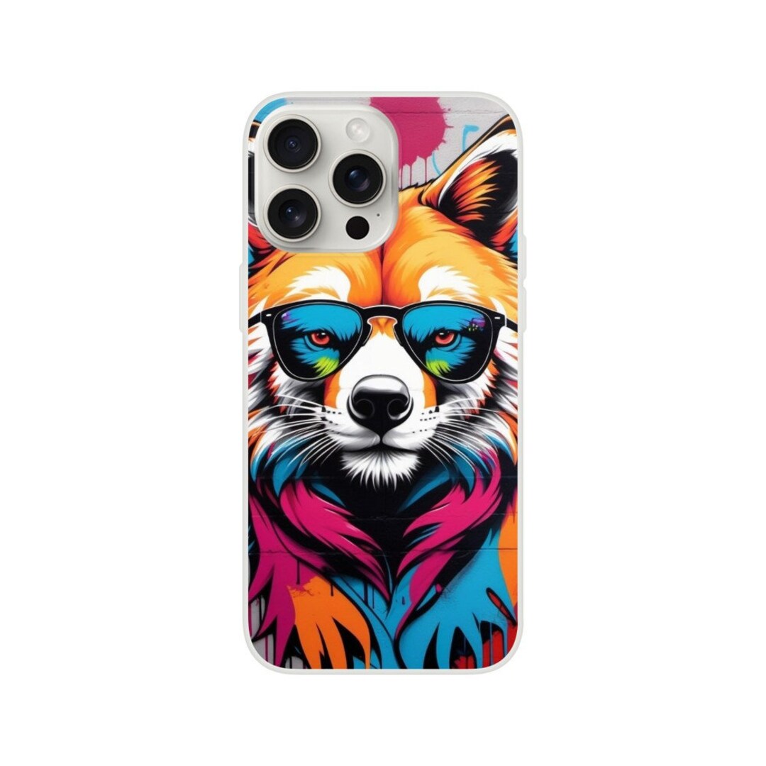 Wildlife Painted Fox Case / Case for iPhone and Samsung / iPhone 15 14 ...