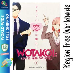 Wotakoi - Love is Hard for Otaku Vol 1-6 English Comic Manga LOOSE Set Japanese - Etsy