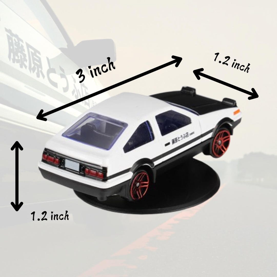 Initial D AE86 Cute Model Decoration Car – 9-in-1 Pack - Etsy