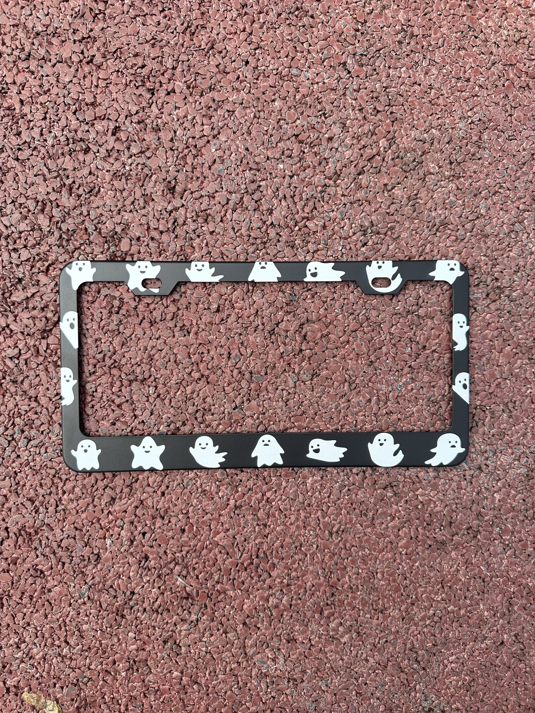 2-pack Cute Little Dancing Ghost License Plate Frame Car License Plate ...