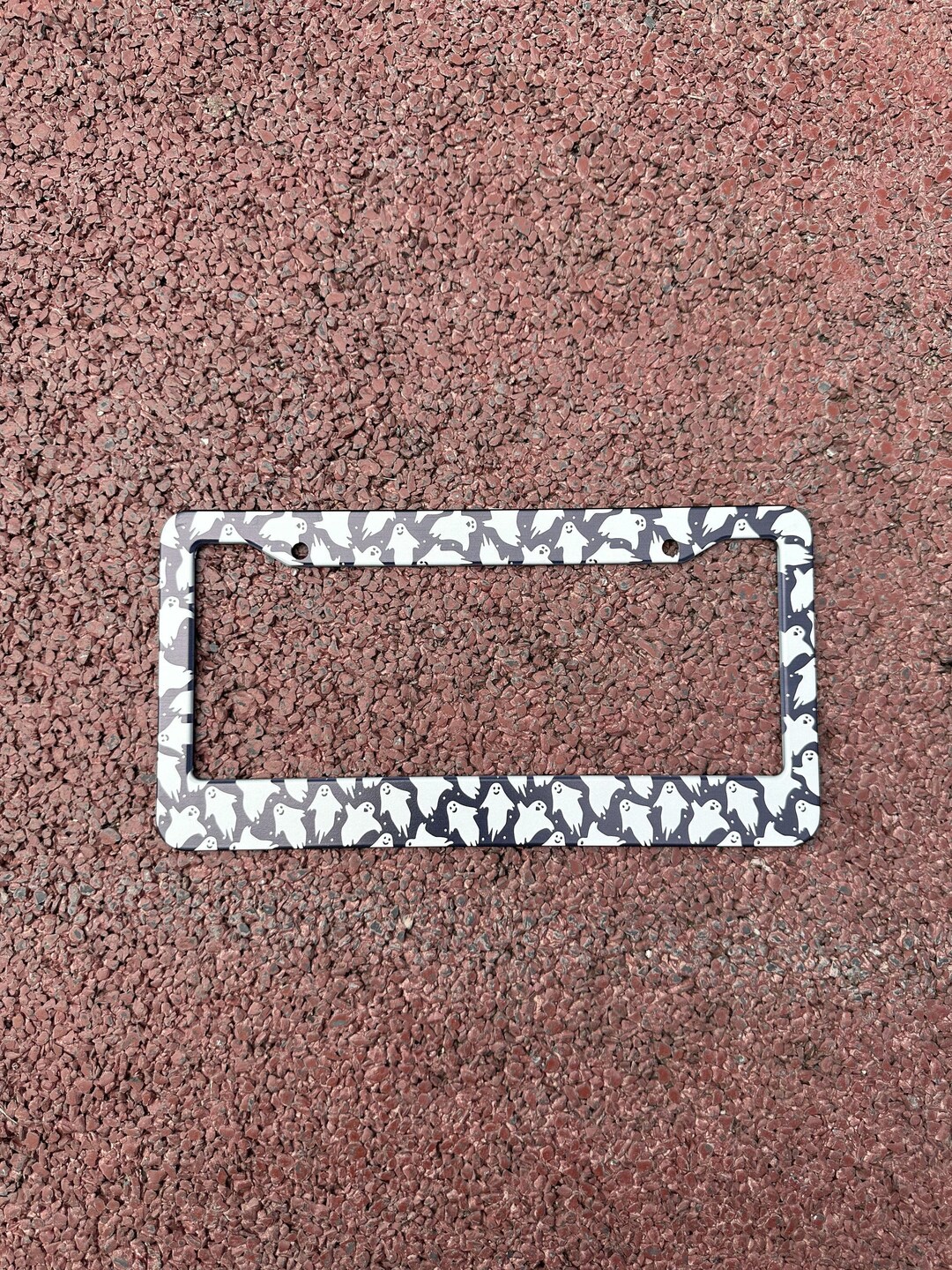 1-pack Cute Fun Ghost License Plate Frame Car License Plate Frame Cover ...