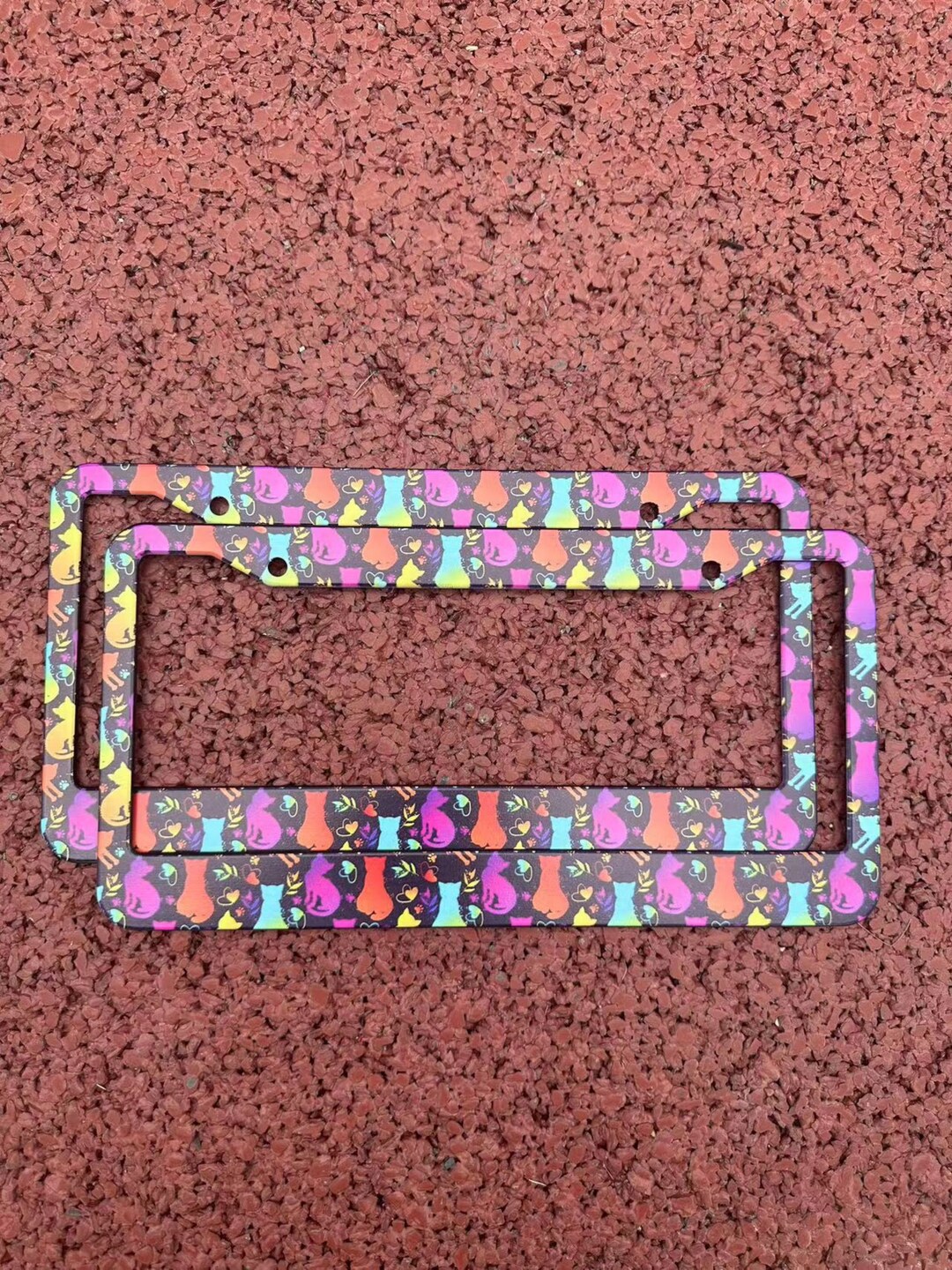 Personalized License Plate Frame-abstract License Plate Frame-american ...