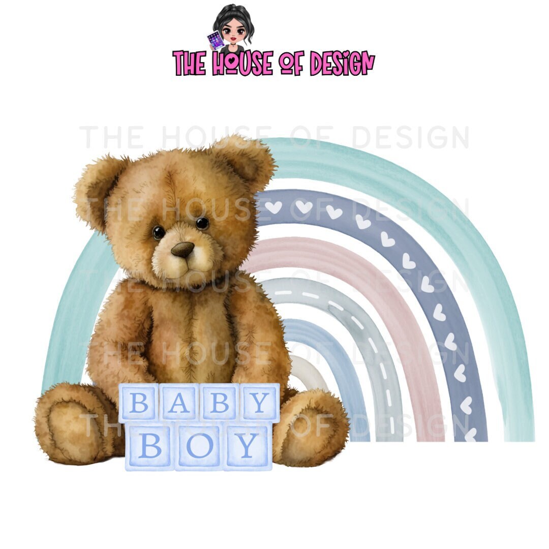 New Baby Sublimation Design, New Baby Boy, New Baby Clipart, Instant ...