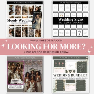Wedding Sign Bundle Editable Wedding Sign Printable MRR Welcome Sign ...