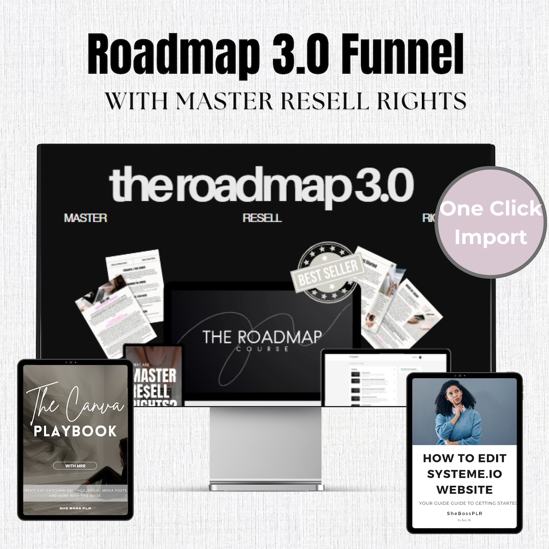 Roadmap 3.0 Systeme IO Sale Page Roadmap 3.0 Course Funnel Done for You ...