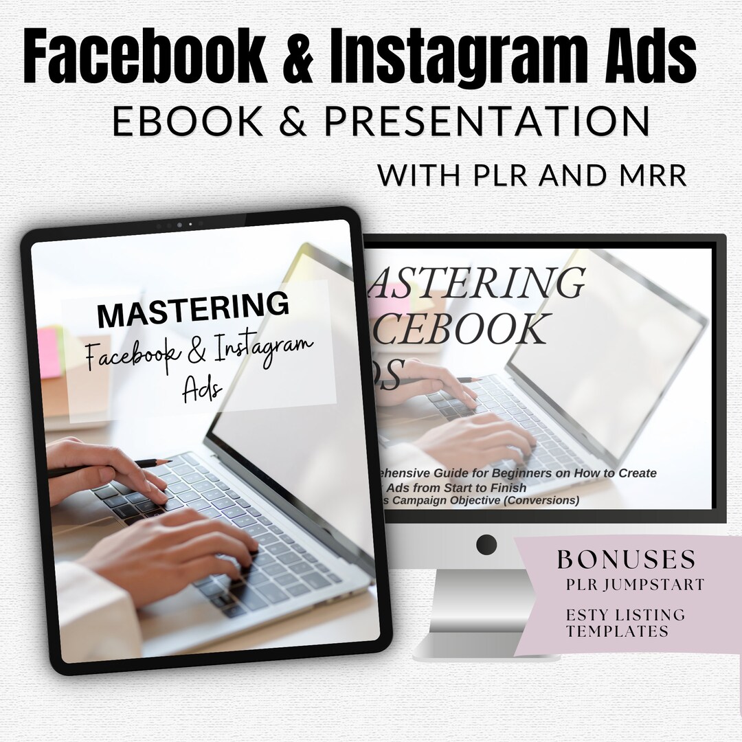 Facebook Ad Guide MRR Marketing Guide DFY Digital Product MRR Mastering Facebook Ads Facebook ...