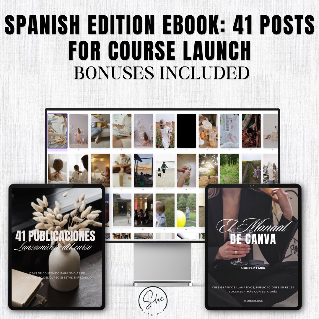 Digital Marketing Package Launching Course in SPANISH Master Resell ...