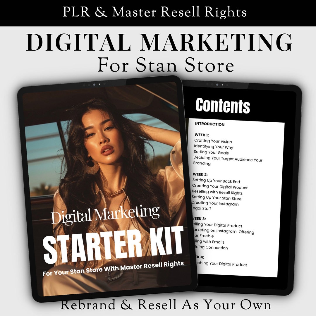 Digital Marketing Starter Kit for Stan Store Digital Marketing Guide ...