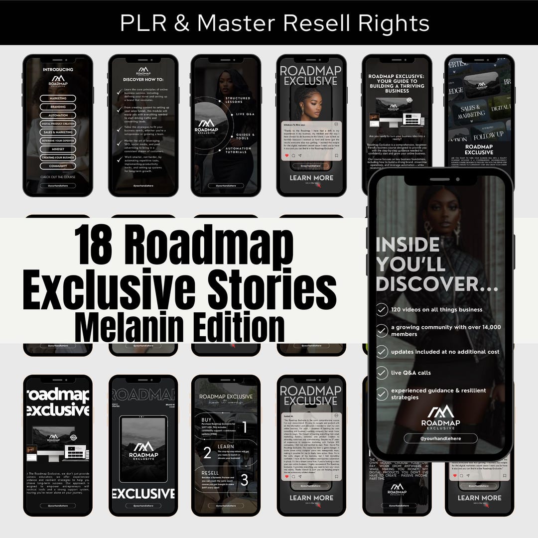 Roadmap Exclusive Course Social Media Posts Roadmap Exclusive Pinterest ...