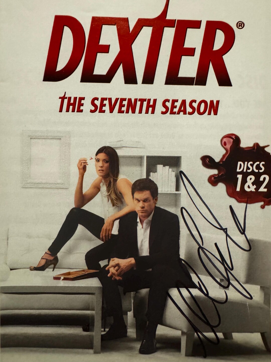 Dexter the Seventh Season Signed Michael C Hall Original Autograph - Etsy