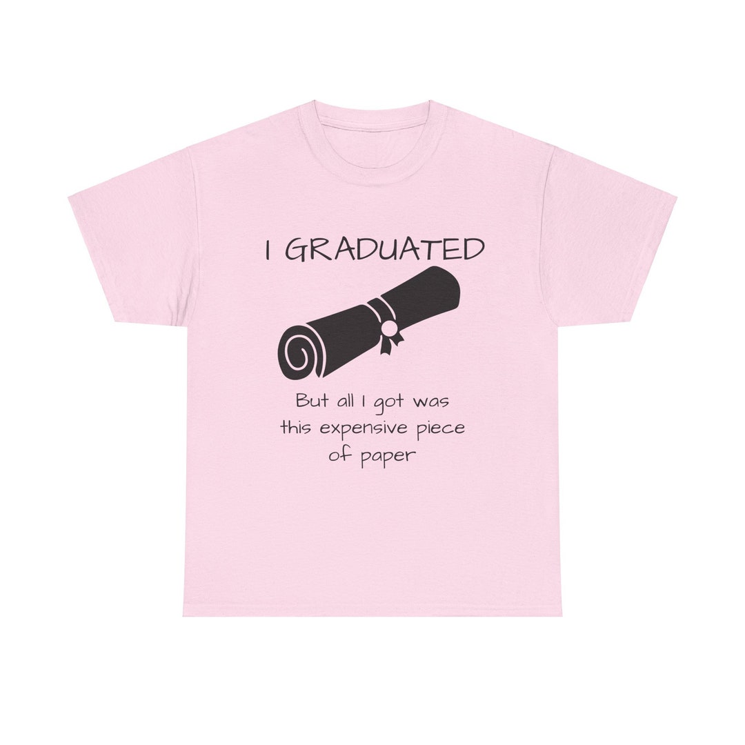 Funny Graduation Shirt, 2024 Graduation Shirt, Funny Graduation Gift ...