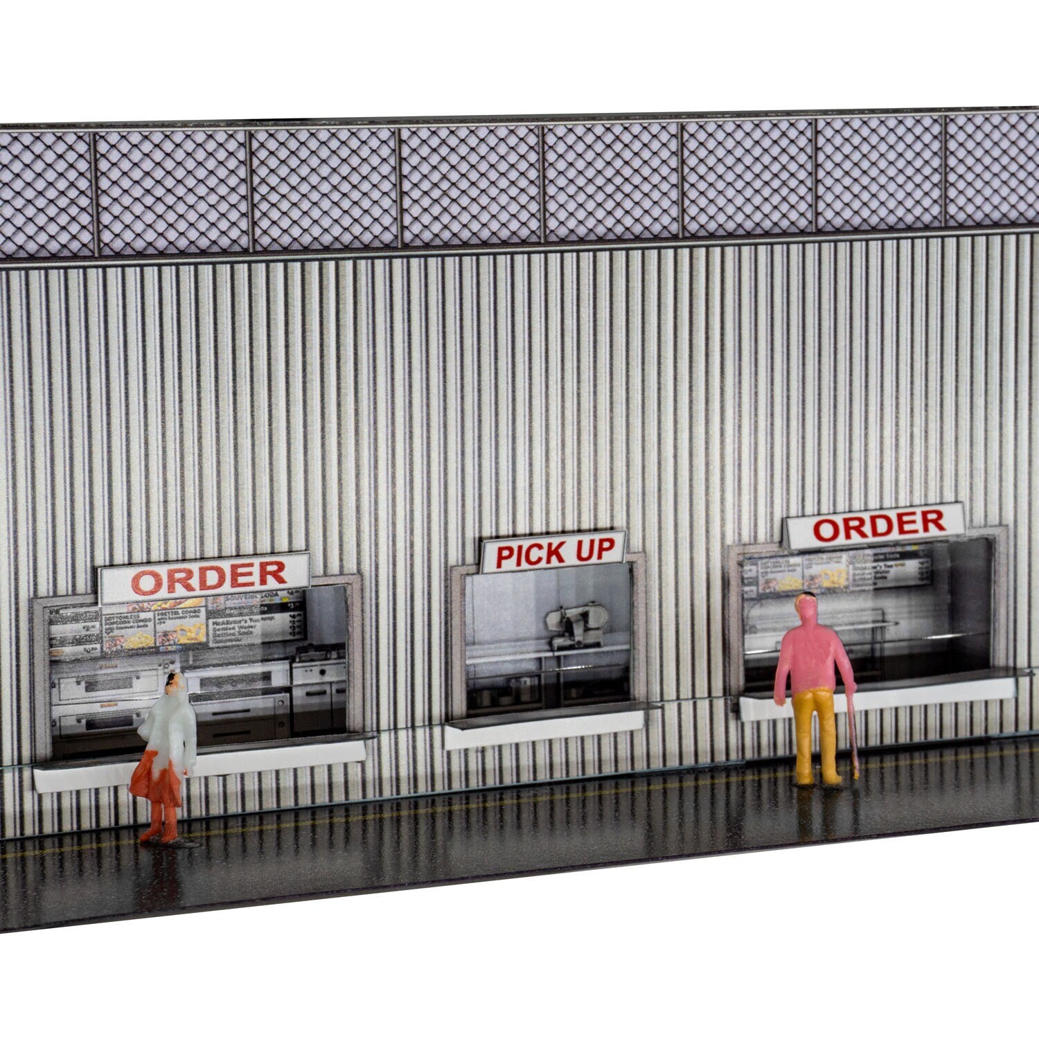 1:64 Scale "bleachers With Crowd" Photo Real Scale Building Kit - Etsy