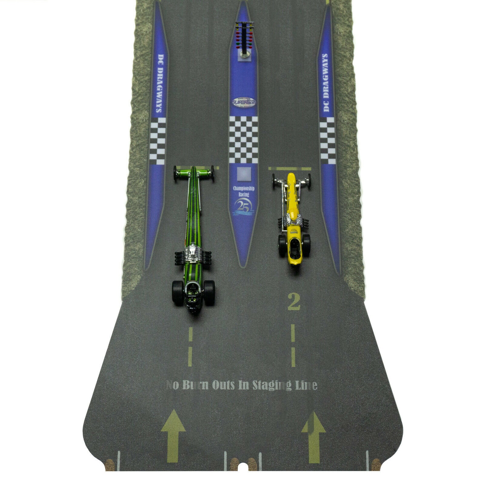 MG 9007 1/64 Scale 1/8 Mile Drag Strip Raceway Real Roads - Style 6 - Etsy