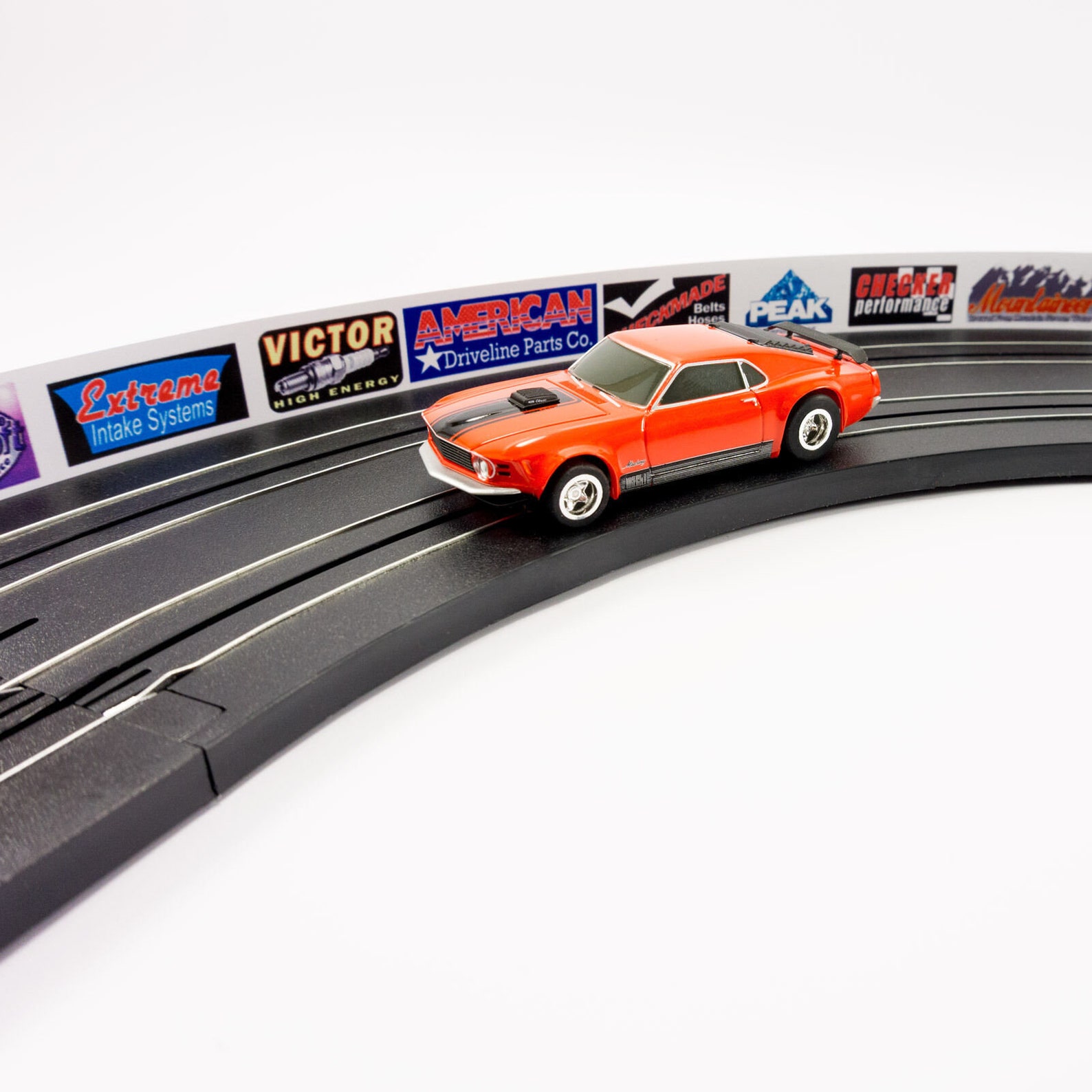 Pl 5050 Afx Slot Car Guard Rail Set - Photoreal Fits: 1/64 & 1/43 Scale ...