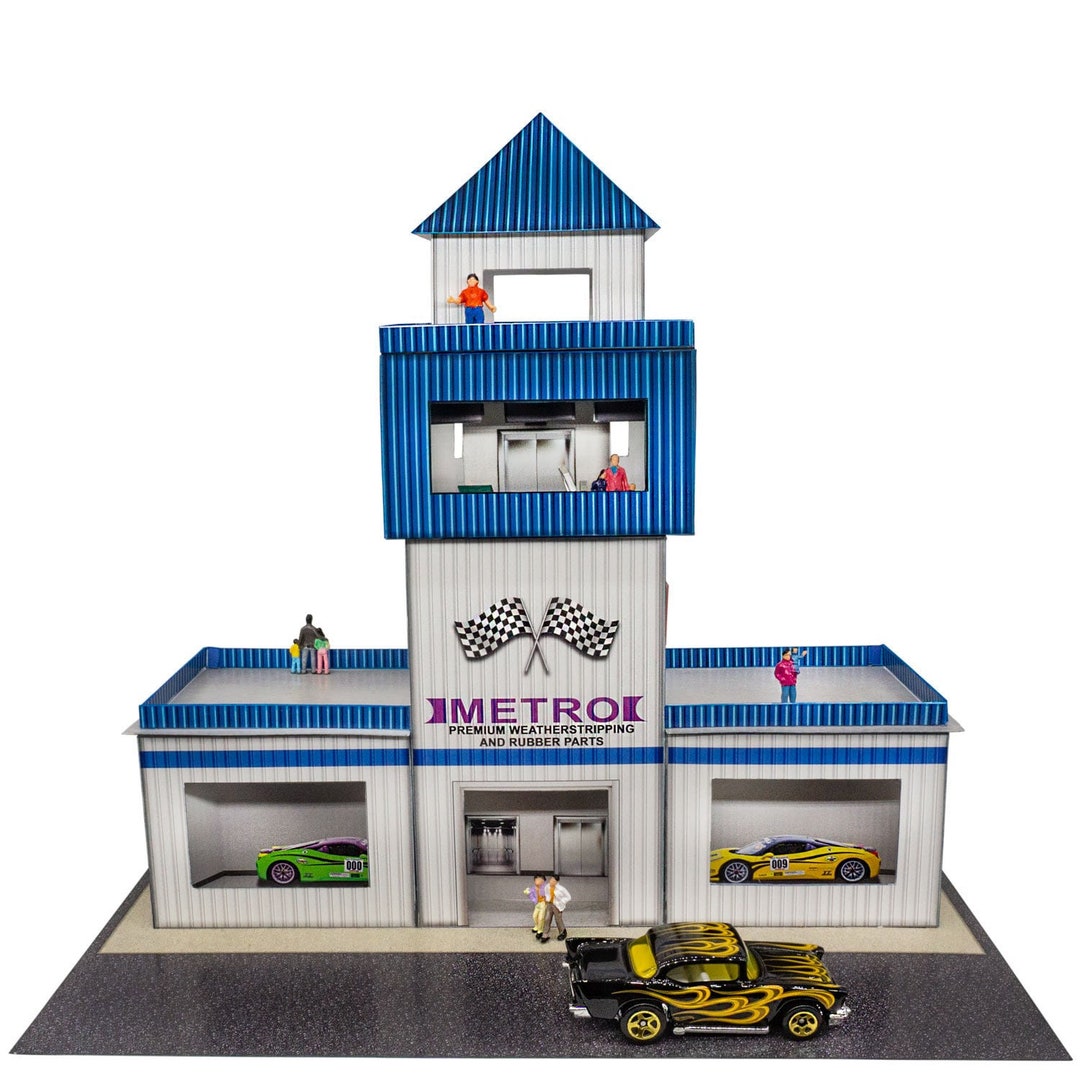 BK 6461 1:64 Scale "track Tower" Photo Real Scale Building Kit - Etsy