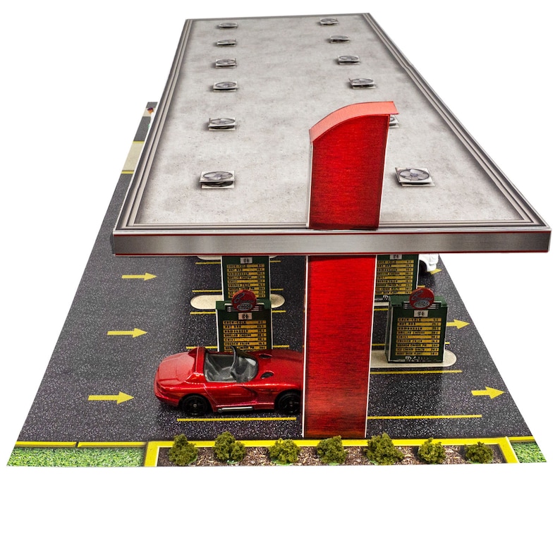 1:64 Scale bruno's Dine-in & Drive-in Photo Real Scale Building Kit ...