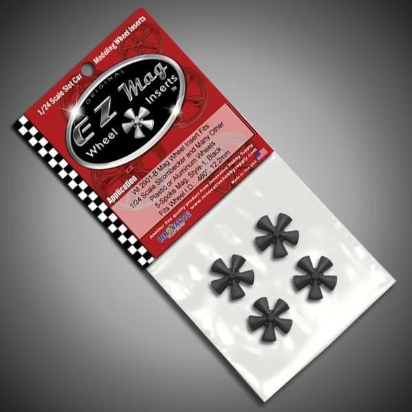Wi 2901-B Black Classic Five Spoke Mag Ez Mag Wheel Inserts - Etsy