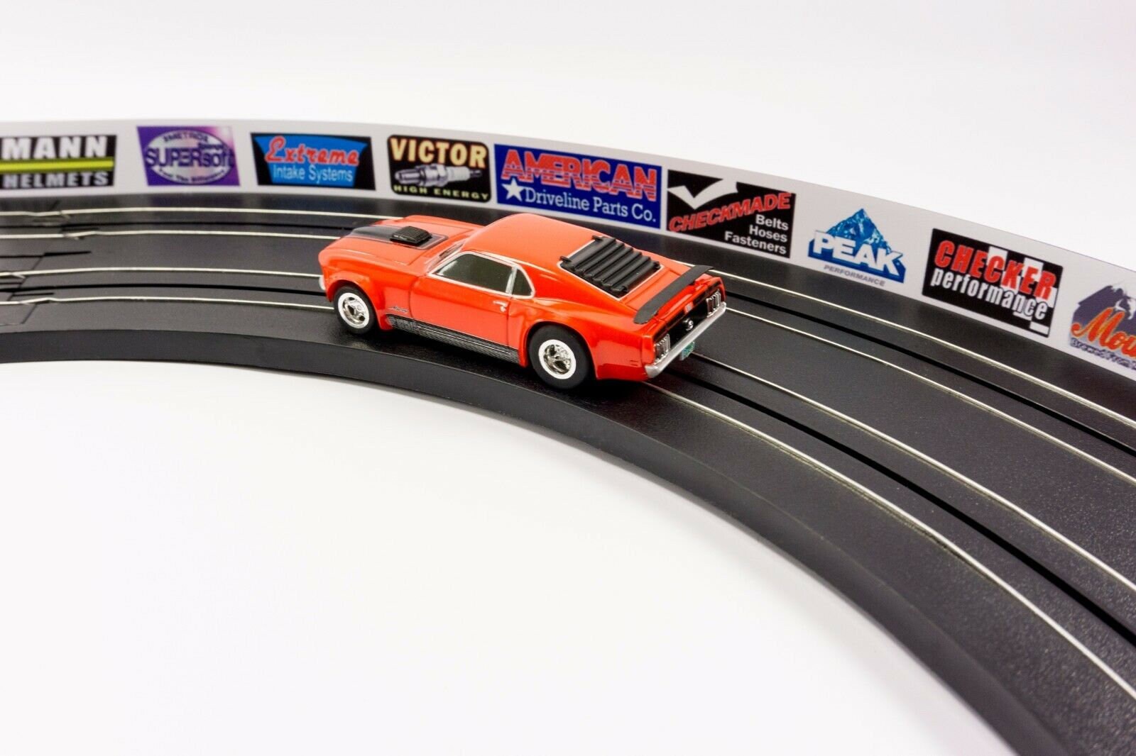Pl 5050 Afx Slot Car Guard Rail Set - Photoreal Fits: 1/64 & 1/43 Scale ...