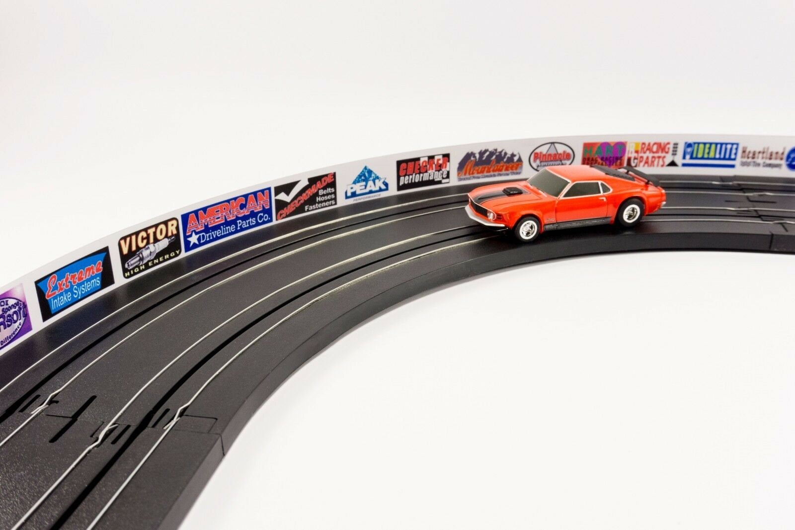 Pl 5050 Afx Slot Car Guard Rail Set - Photoreal Fits: 1/64 & 1/43 Scale ...