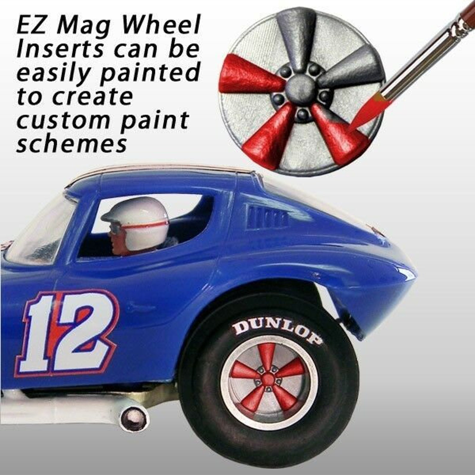 Wi 2901-B Black Classic Five Spoke Mag Ez Mag Wheel Inserts - Etsy