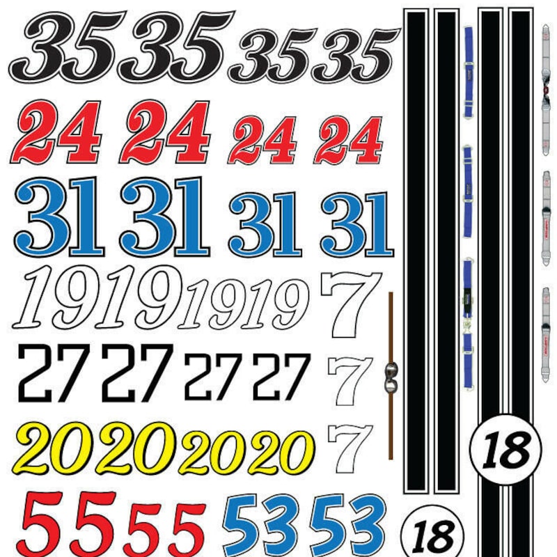 Micro Scale Decals - Etsy